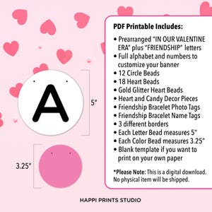 In Our Valentine Era Friendship Bracelet Bulletin Board Kit, Valentine ...
