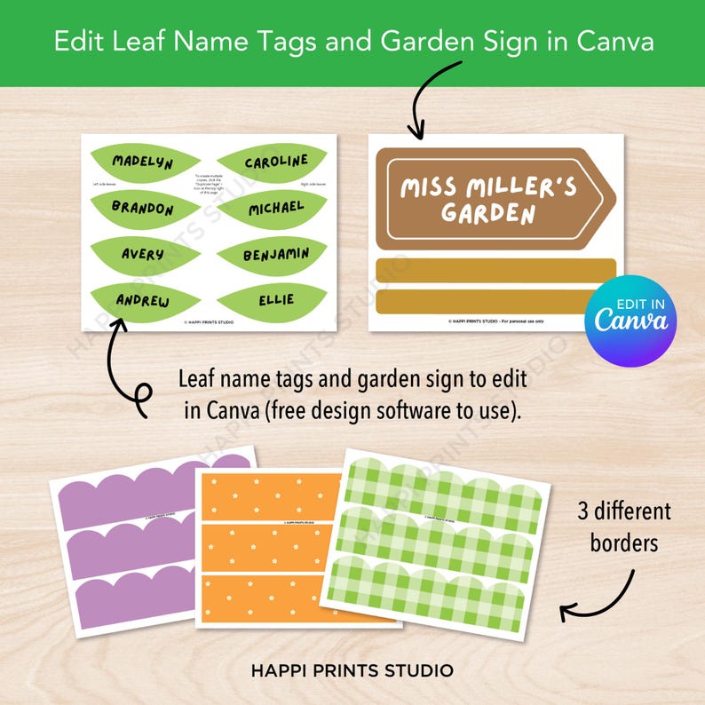 Class Garden Spring Bulletin Board Kit, Flower Garden of Growing Minds ...