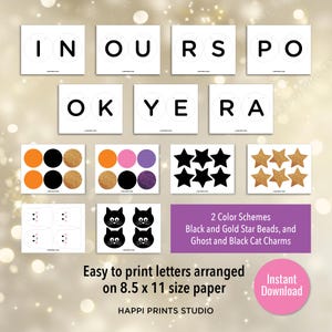 In Our Spooky Era Friendship Bracelet Bulletin Board Kit, Halloween Era ...