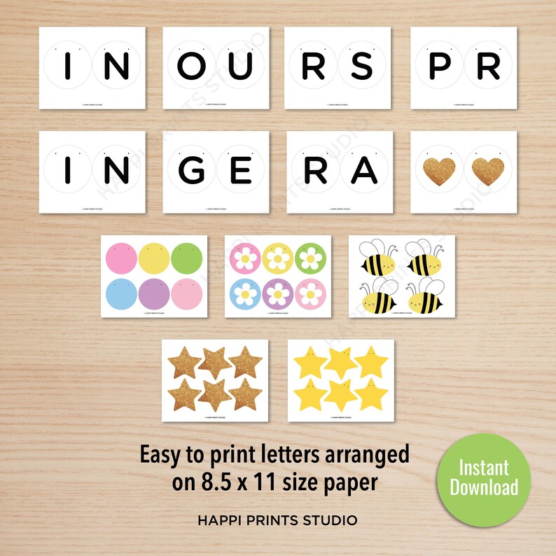 In Our Spring Era Friendship Bracelet Banner Bulletin Board Kit, Spring ...