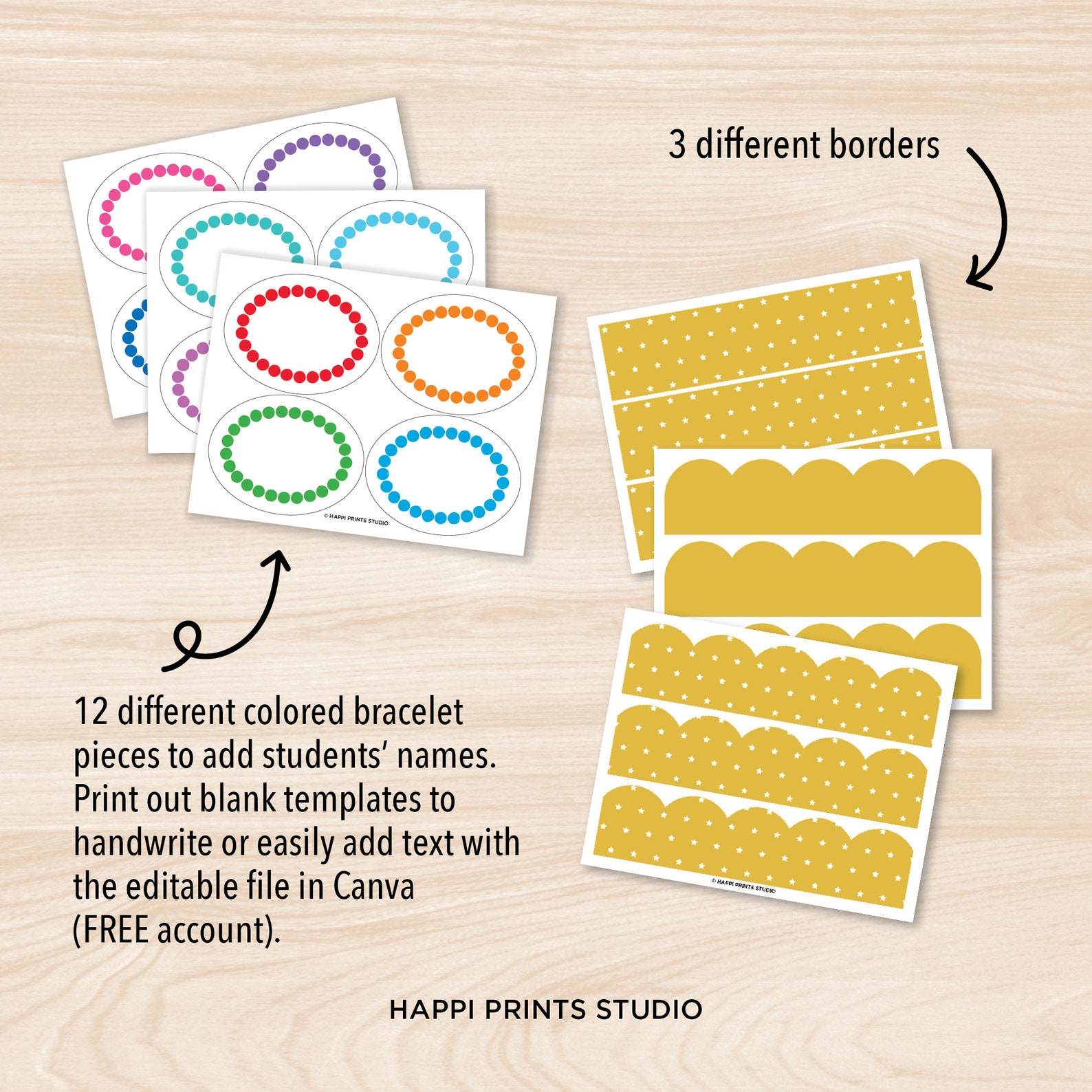 Friendship Bracelet Bulletin Board Kit, in Our Learning Era Bulletin ...