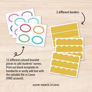 Friendship Bracelet Bulletin Board Kit, in Our Learning Era Bulletin ...