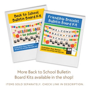 Friendship Bracelet Bulletin Board Kit, in Our Learning Era Bulletin ...