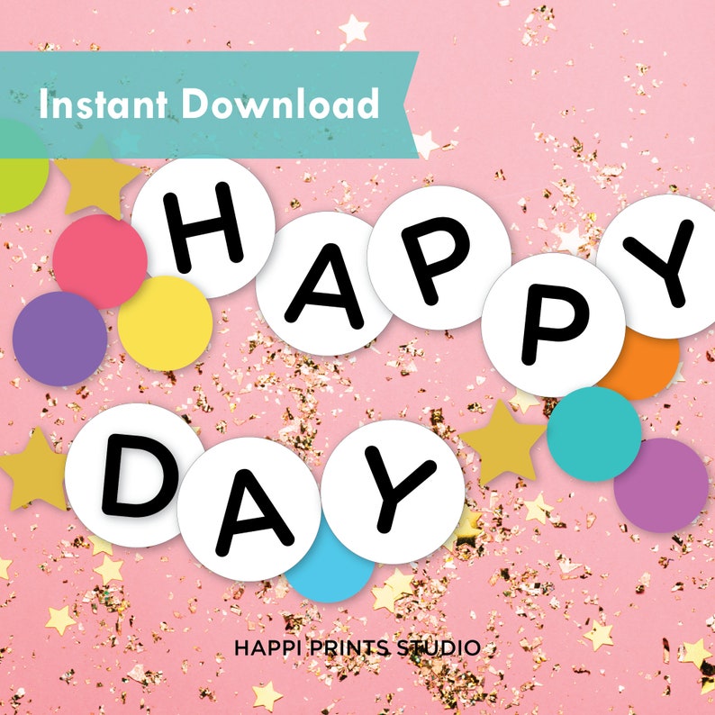 Customizable Friendship Bracelet Birthday Banner Printable, Friendship ...