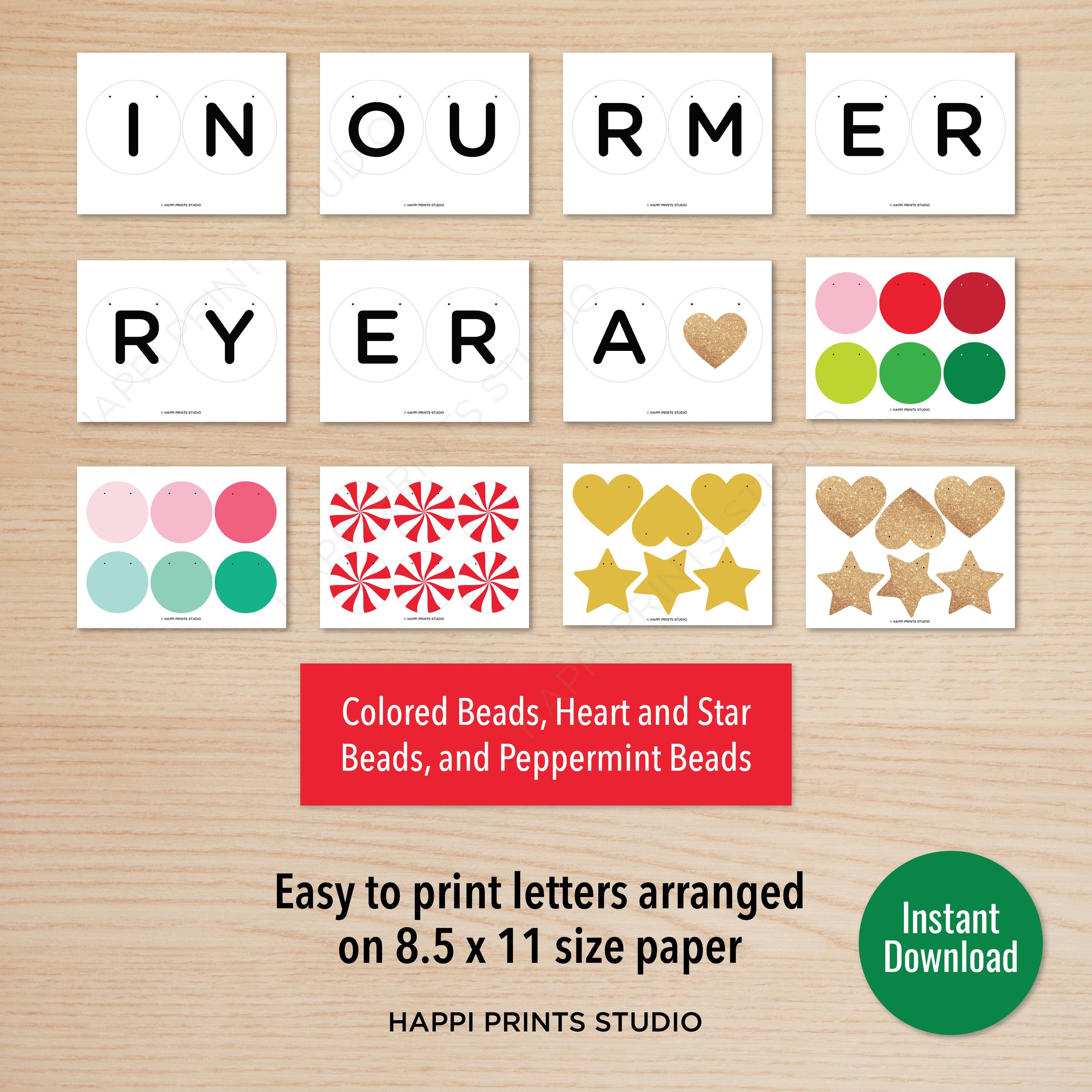 In Our Merry Era Friendship Bracelet Bulletin Board Kit, Christmas Era ...