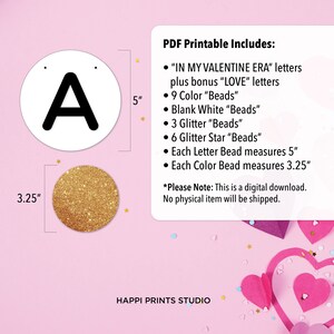 In My Valentine Era Printable Banner, Valentines Day Friendship ...