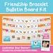 End of an Era Friendship Bracelet Banner Bulletin Board Kit, End of ...
