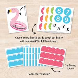 Summer Era Friendship Bracelet Banner Bulletin Board Kit, End of School ...