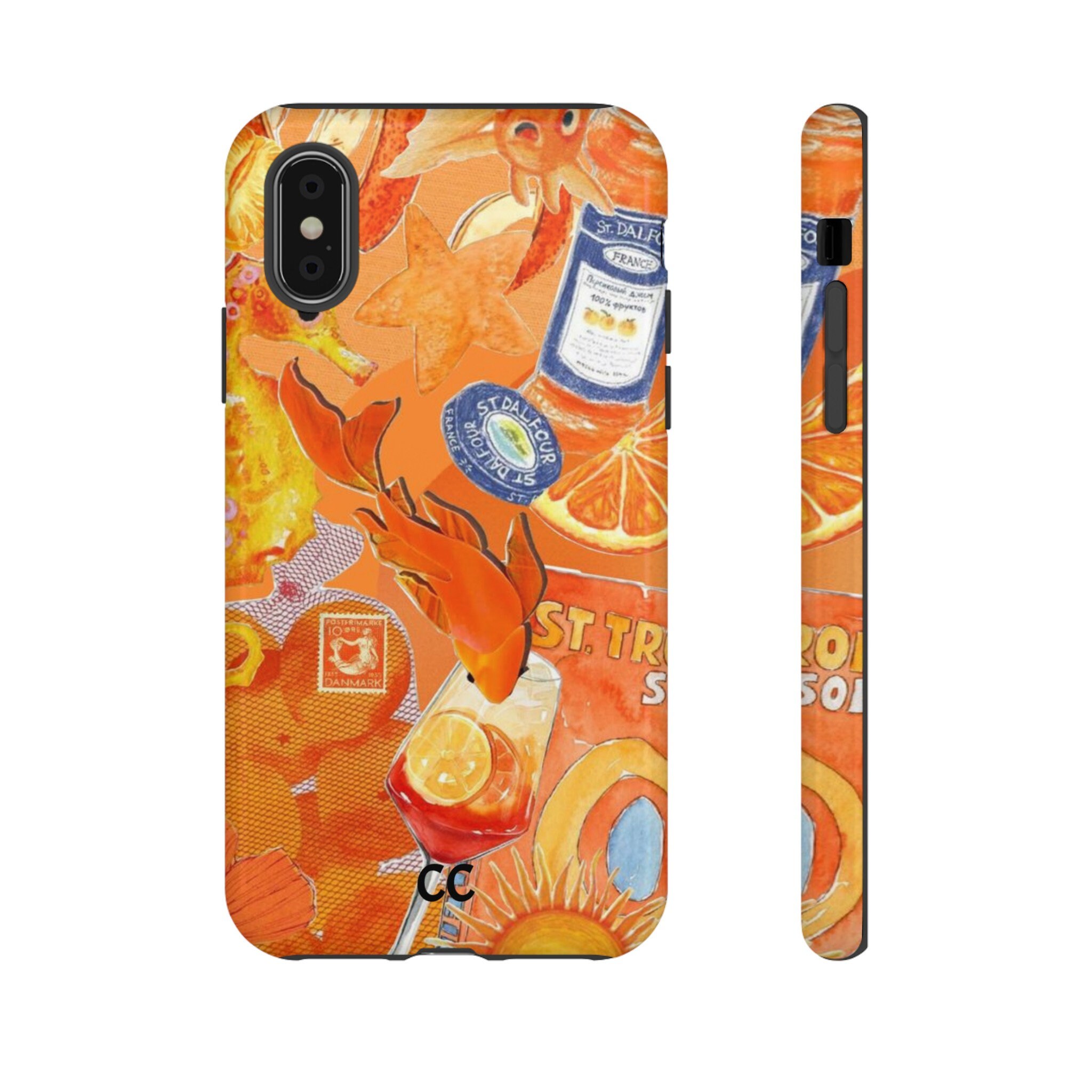 Orange Goldfish Phone Case, Artistic Phone Case, Android and Apple ...
