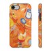 Orange Goldfish Phone Case, Artistic Phone Case, Android and Apple ...