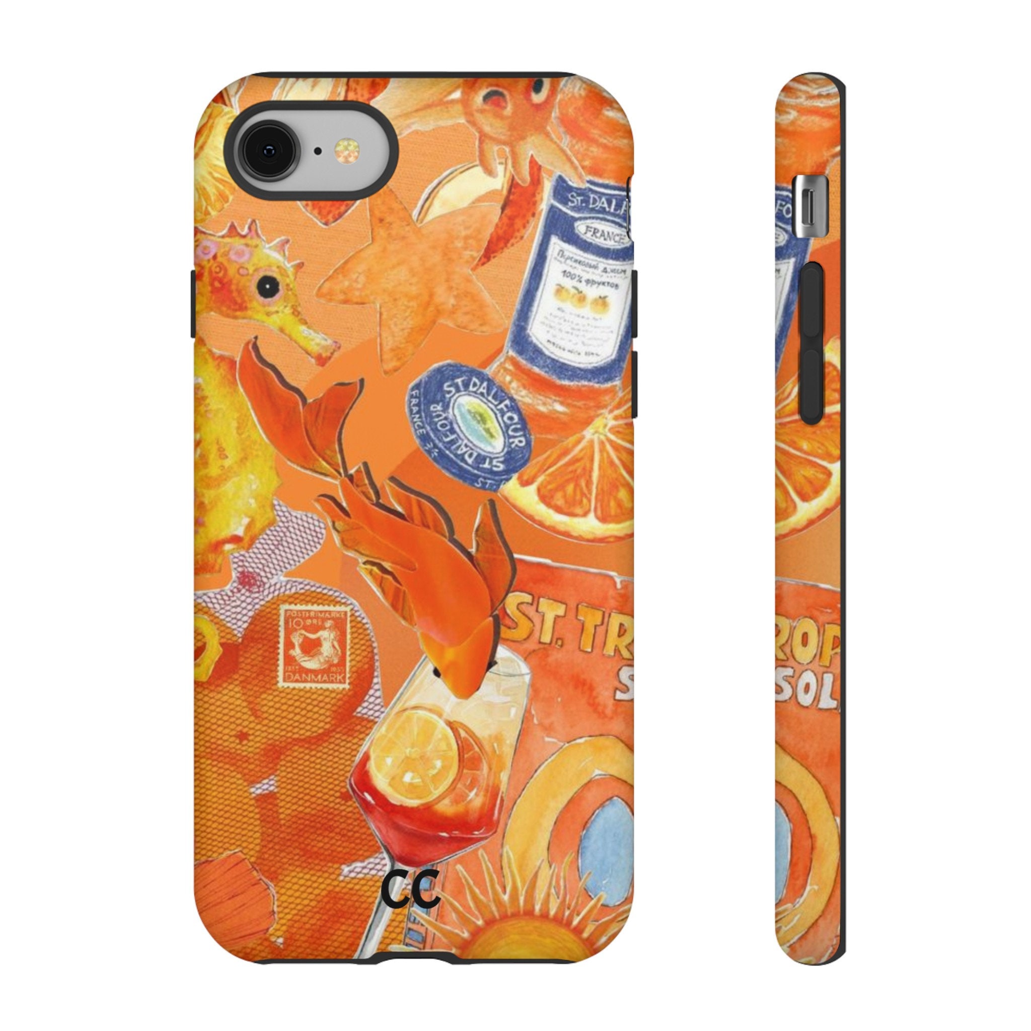 Orange Goldfish Phone Case, Artistic Phone Case, Android and Apple ...