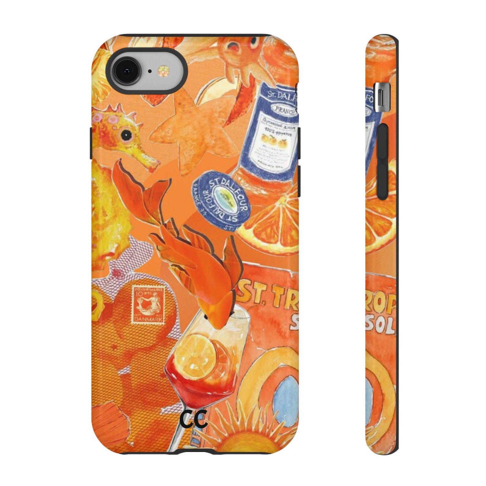 Orange Goldfish Phone Case, Artistic Phone Case, Android and Apple ...