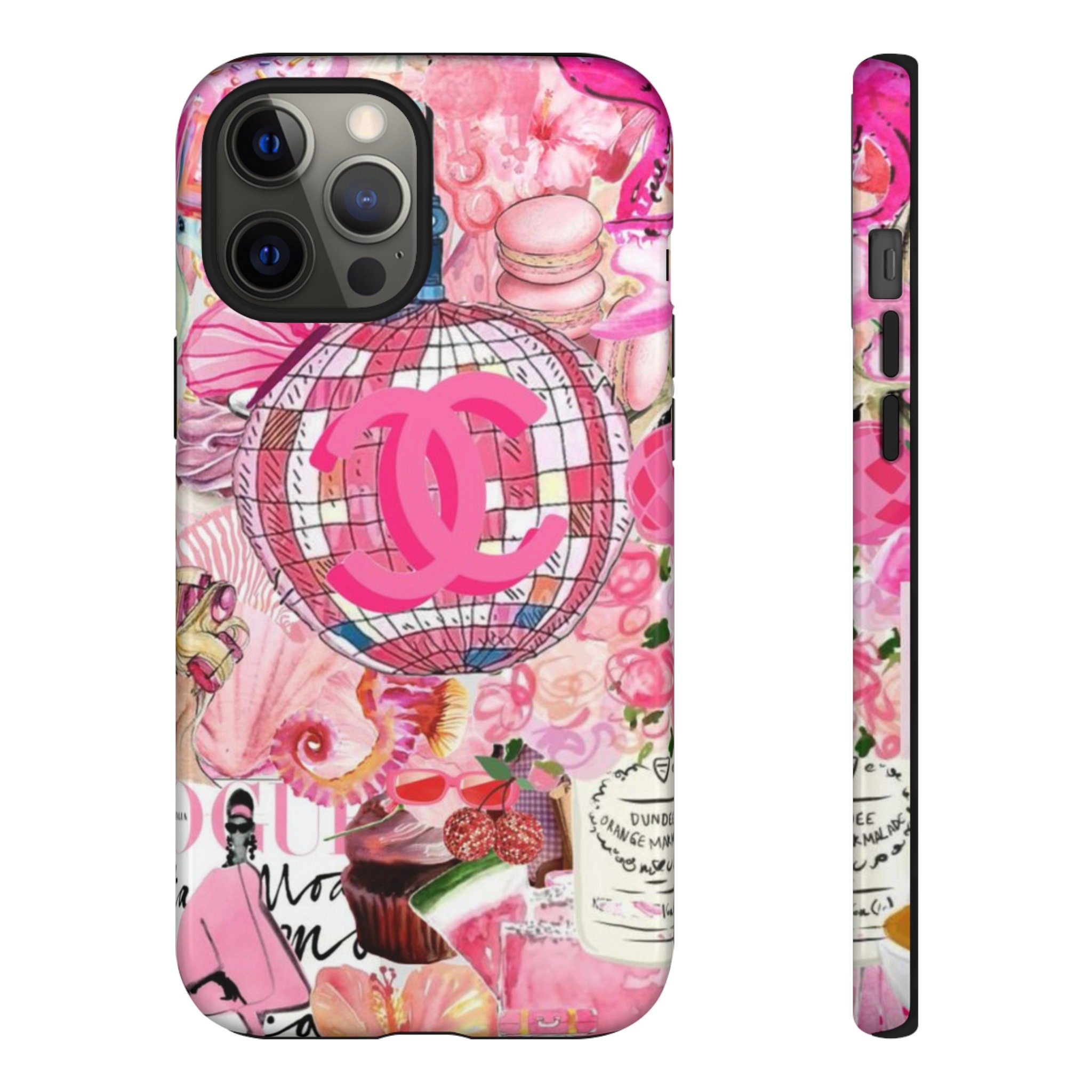 Pink Collage Phone Case - Etsy Canada