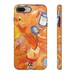 Orange Goldfish Phone Case, Artistic Phone Case, Android and Apple ...