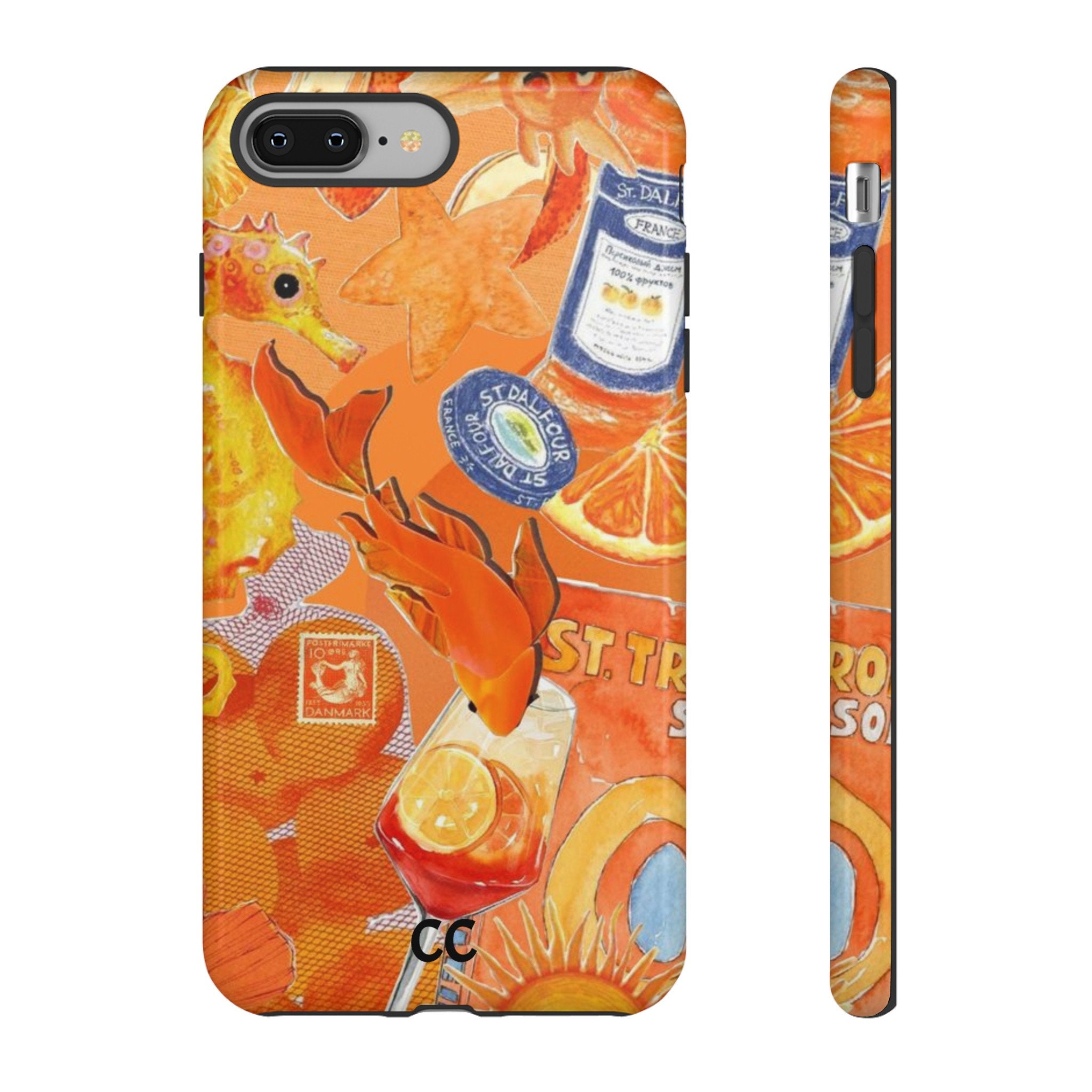 Orange Goldfish Phone Case, Artistic Phone Case, Android and Apple ...