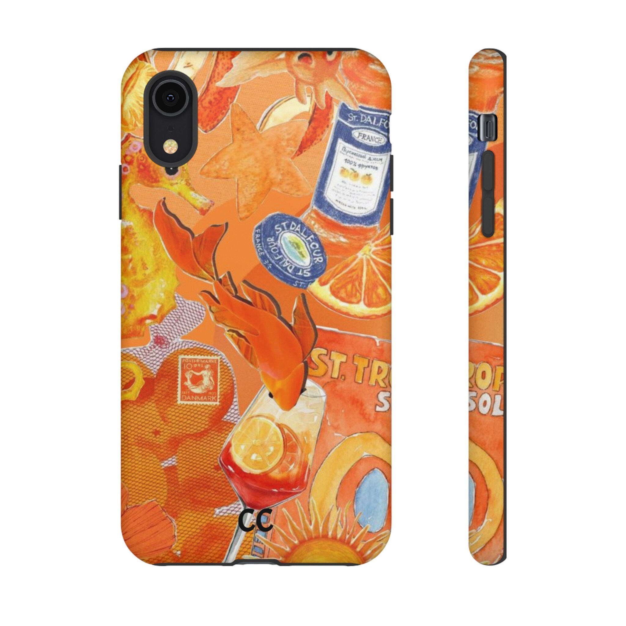Orange Goldfish Phone Case, Artistic Phone Case, Android and Apple ...