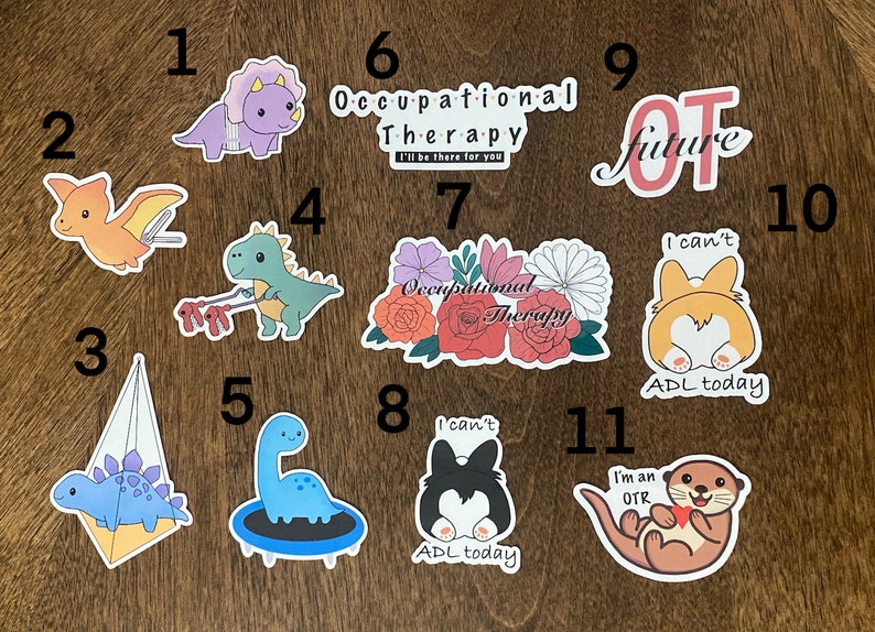 Occupational Therapy Stickers - Etsy