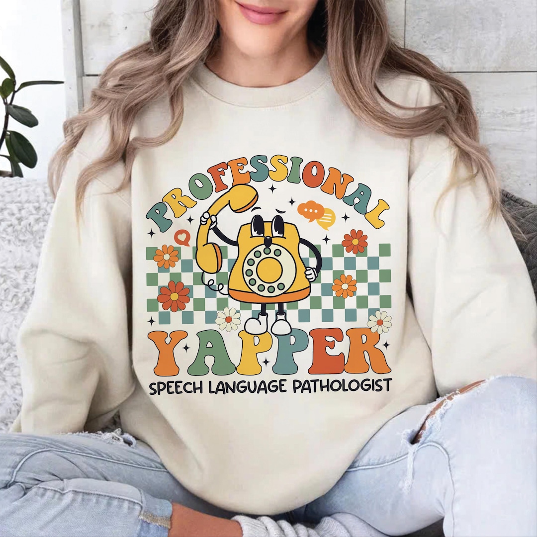 Speech Language Pathologist Sweatshirt, Speech Pathology Shirt, Speech ...
