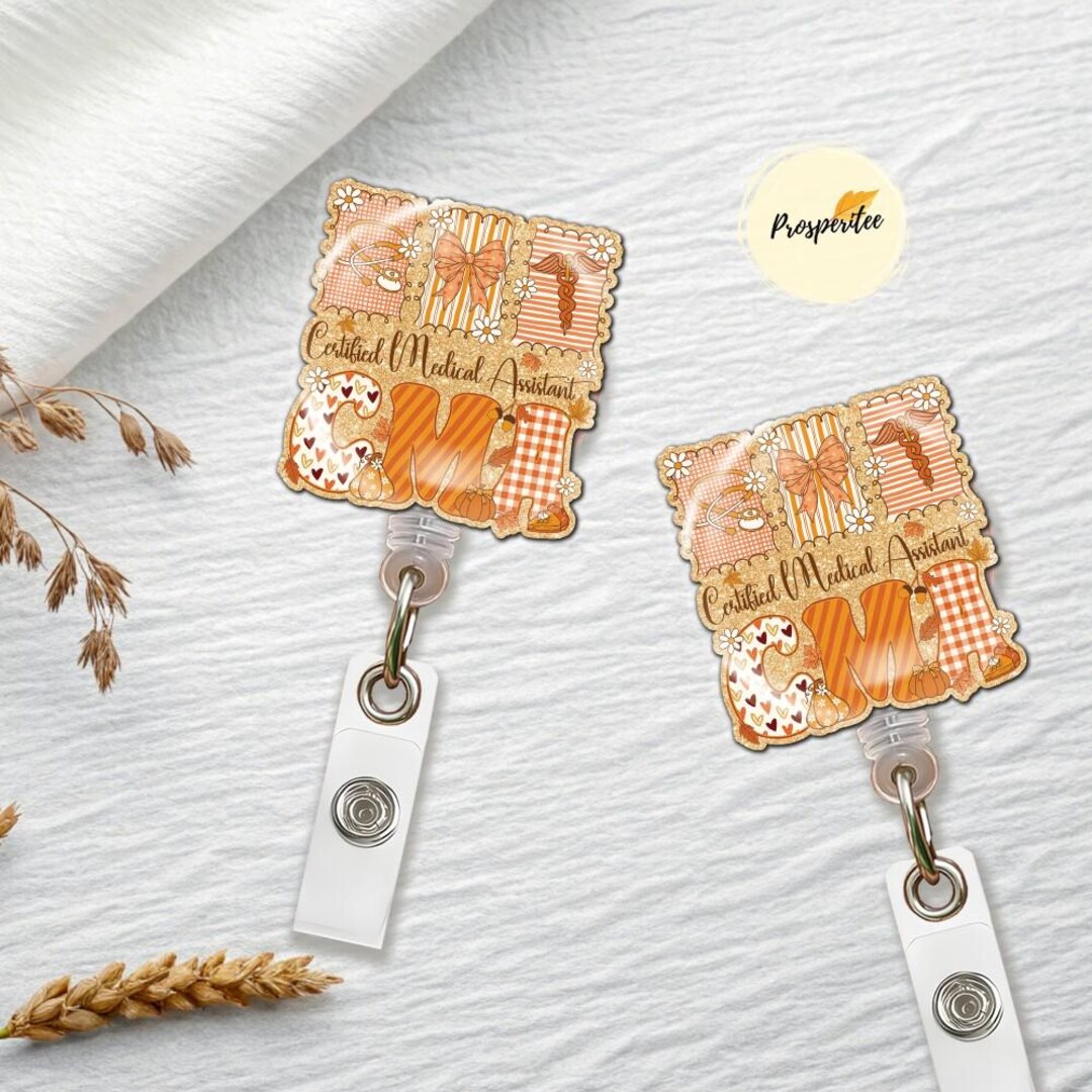 CMA Thanksgiving Badge Reel, Certified Medical Assistant Badge Reel ...
