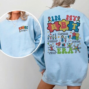 In My Rbt Era Sweatshirt, Registered Behavior Technician, Rbt ...