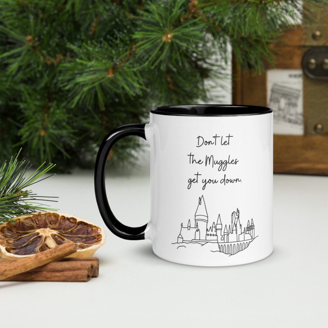HP Inspired don't Let the Muggles Get You Down Mug, 11oz Wizards Fan ...