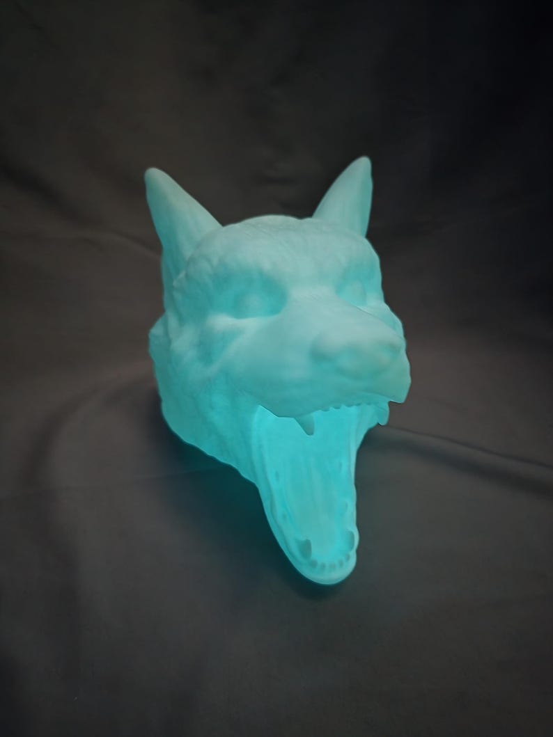 Wolf Head Controller Stand – Gaming Decor, Xbox & PS5 Holder - Etsy