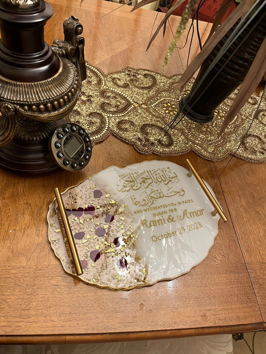 Personalized Wedding Tray - Etsy