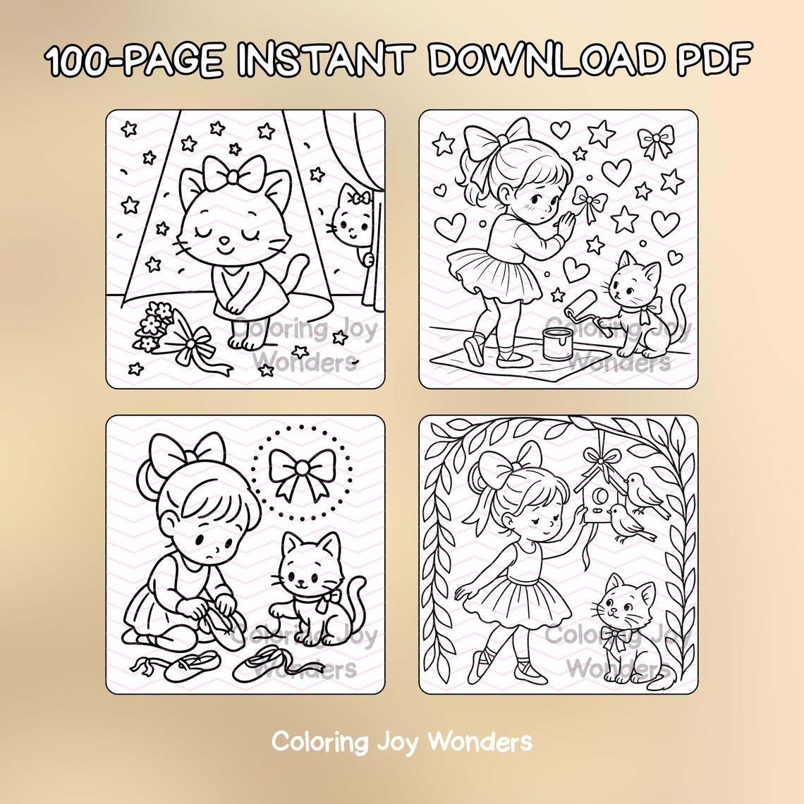 Cherry Girl Club Coloring Book – 100 Printable Pages (cherrycore ...