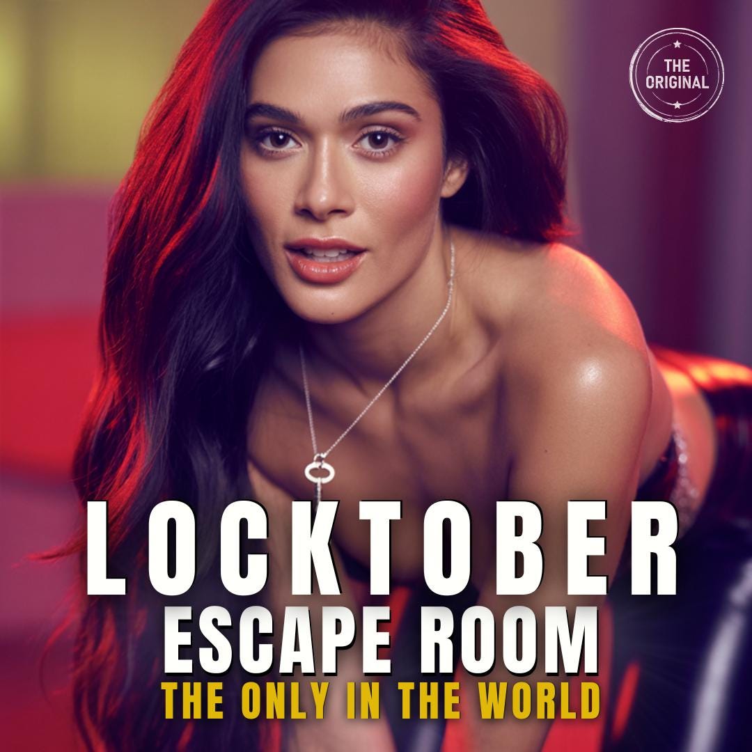 Locktober BDSM Escape Room | 9 Trials of Chastity & Ritual Obedience | Printable Kinky Couples ...