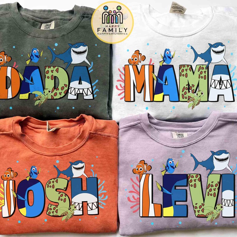 Finding Nemo Shirt - Etsy