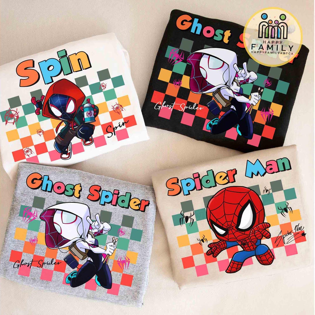 Retro 90s Marvel Spidey and His Amazing Friends Shirt, Ghost Spider ...
