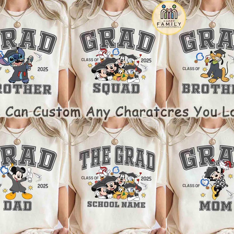 Mickey Graduation - Etsy