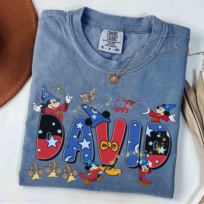 Kids Mickey Mouse Sorcerer Shirt - Etsy Canada