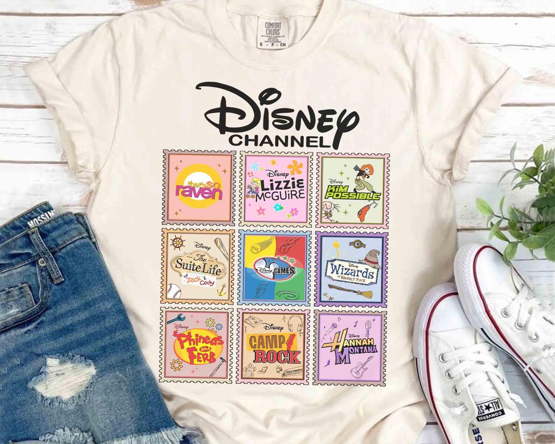 Vintage Disney Channel Shirt, Retro Disney Channel Games Logo Shirt ...