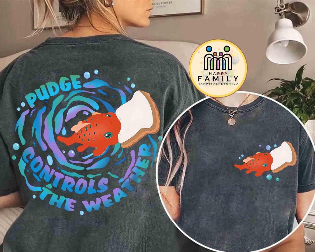 2-sided Retro Pudge the Fish Shirt, Lilo & Stitch Disney Tshirt, Disney ...