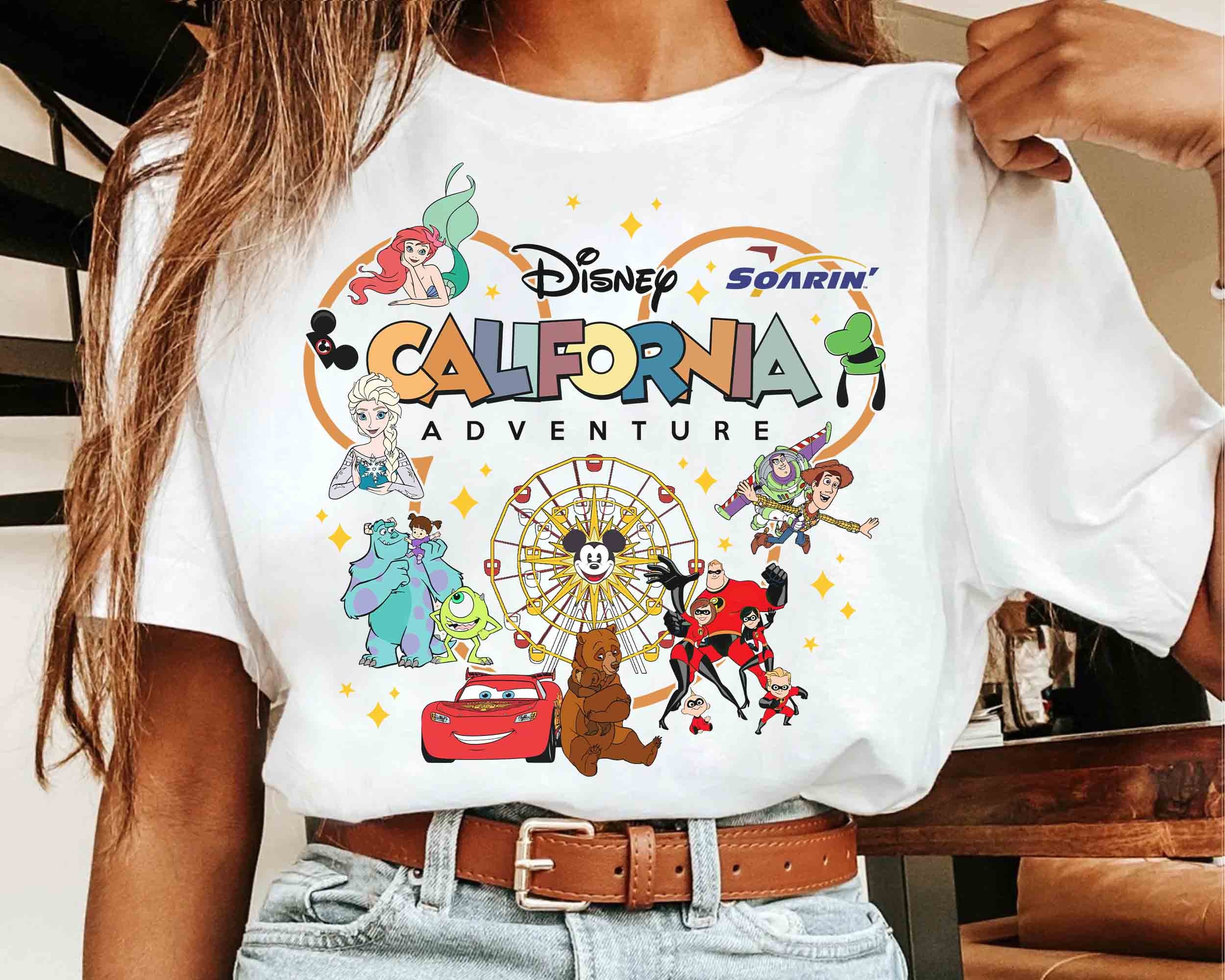 Disneyland California Adventure Disney Park Shirt, Disney Mickey Mouse ...