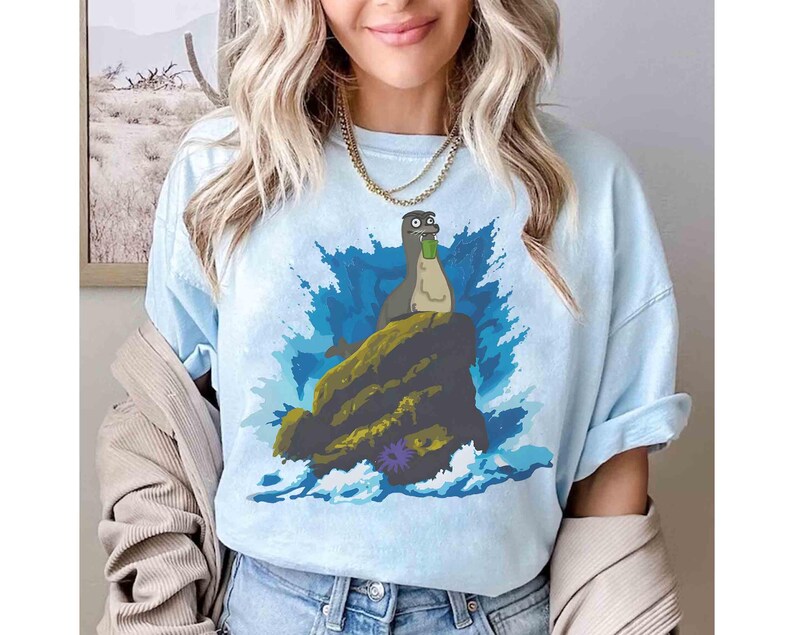 Pixar Finding Nemo Gerald S T-shirt, Disney Gerald and Little Mermaid ...