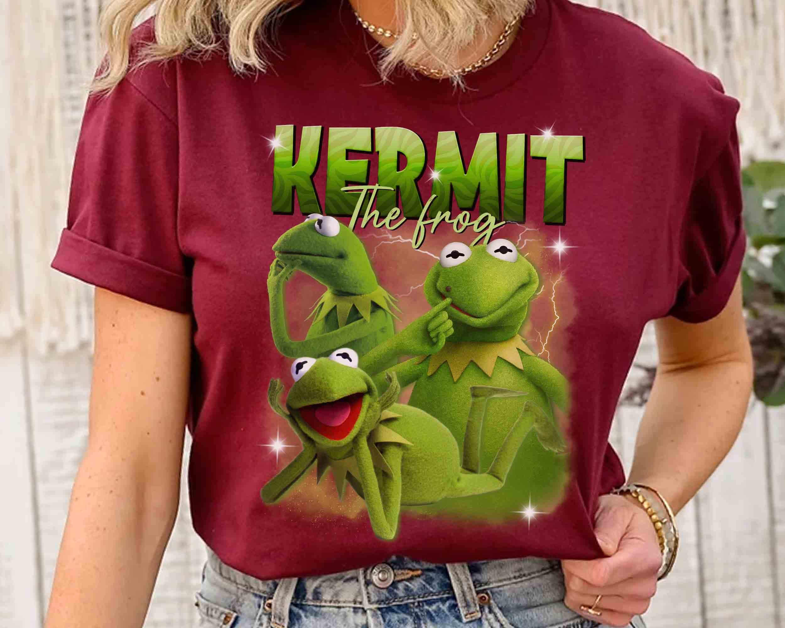Vintage Bootleg Disney the Muppets Characters T-shirt, Kermit Miss ...