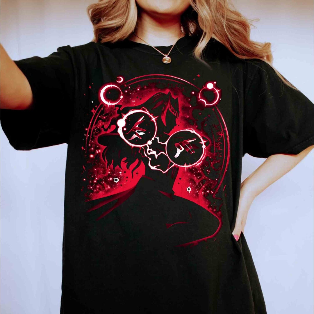 Marvel Scarlet Witch Silhouette Shirts, Wanda Maximoff Portrait Shirt ...