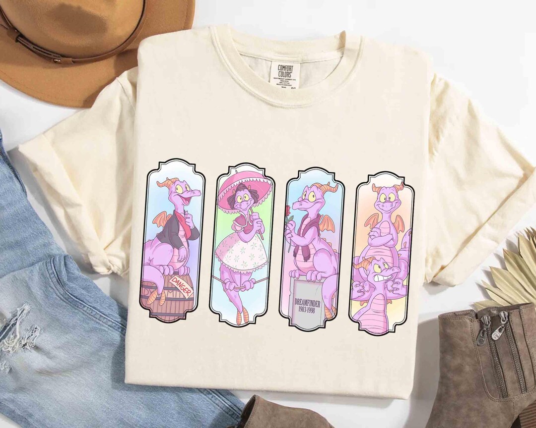 Figment Epcot Custom Haunted Mansion Stretching Room Shirt, Disney ...