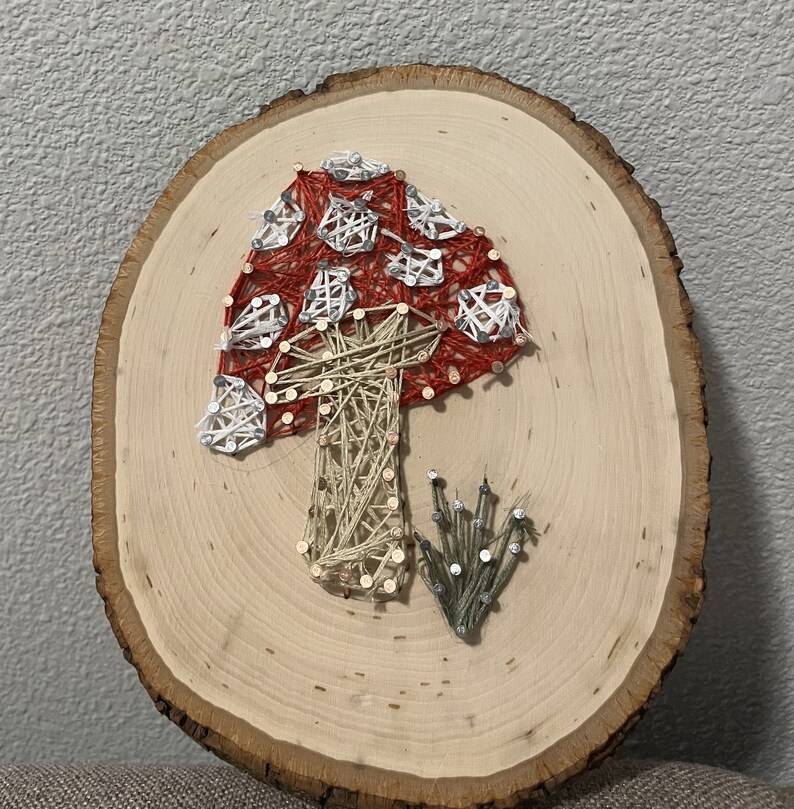 Mushroom String Art - Etsy