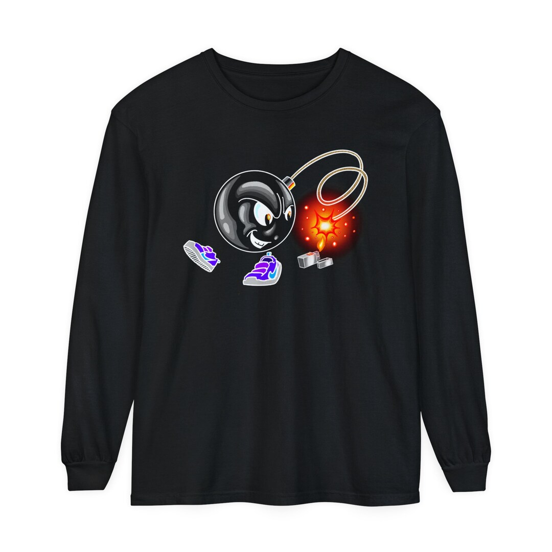 Self Destruct Bomb Logo Long Sleeve - Etsy