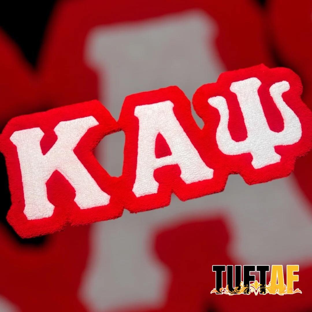 Kappa Alpha Psi Custom Rug Tufted | Customized Tufting Rug | Fraternity ...