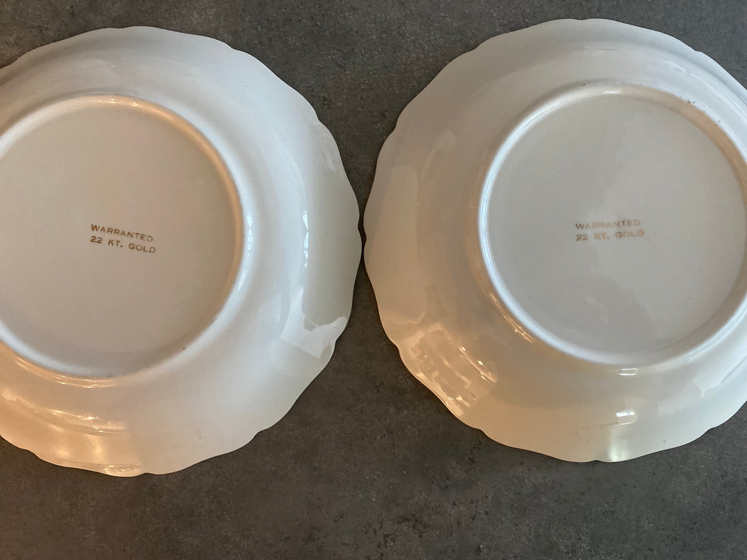 Vintage Limoges, Triumph American D'or, Warranted 22k Gold, 8 Inch ...