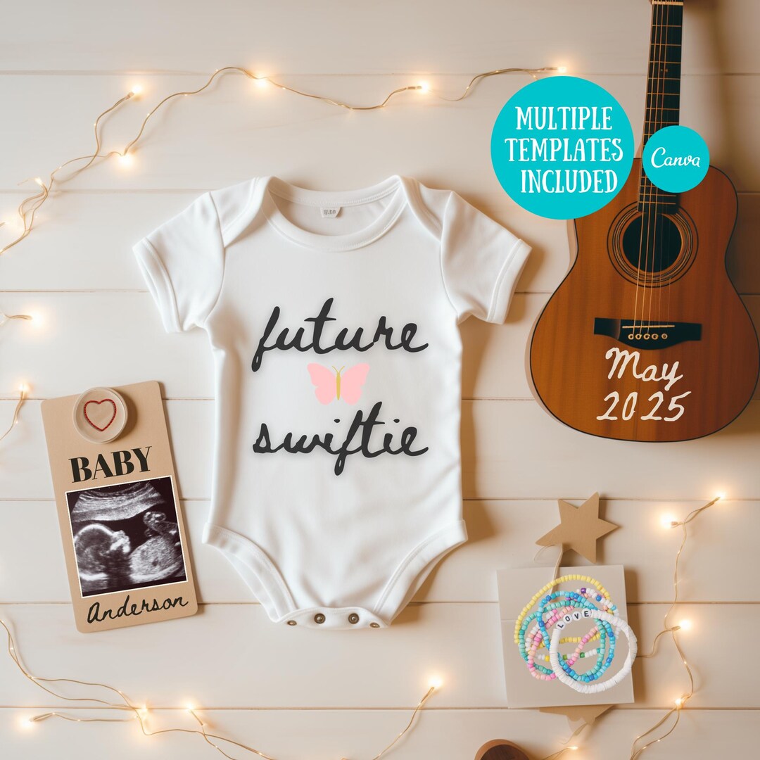 Future Swiftie Pregnancy Announcement Taylor Themed Pregnancy Reveal ...