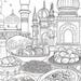 Eid Mubarak Coloring Pages for Kids | Fun & Festive Eid Activity Sheets ...
