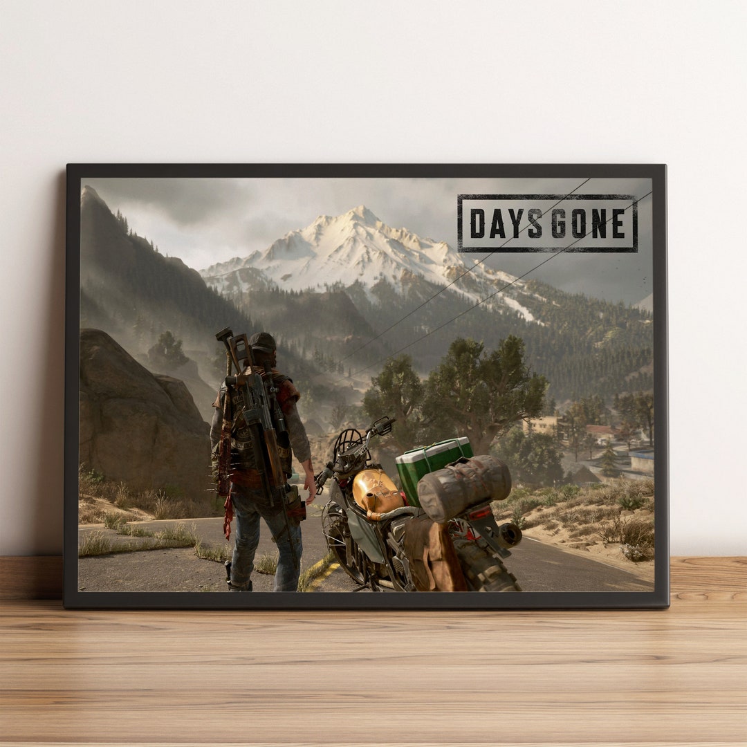 Days Gone Poster, John Deacon Wall Art, Game Print, Best Gift for ...