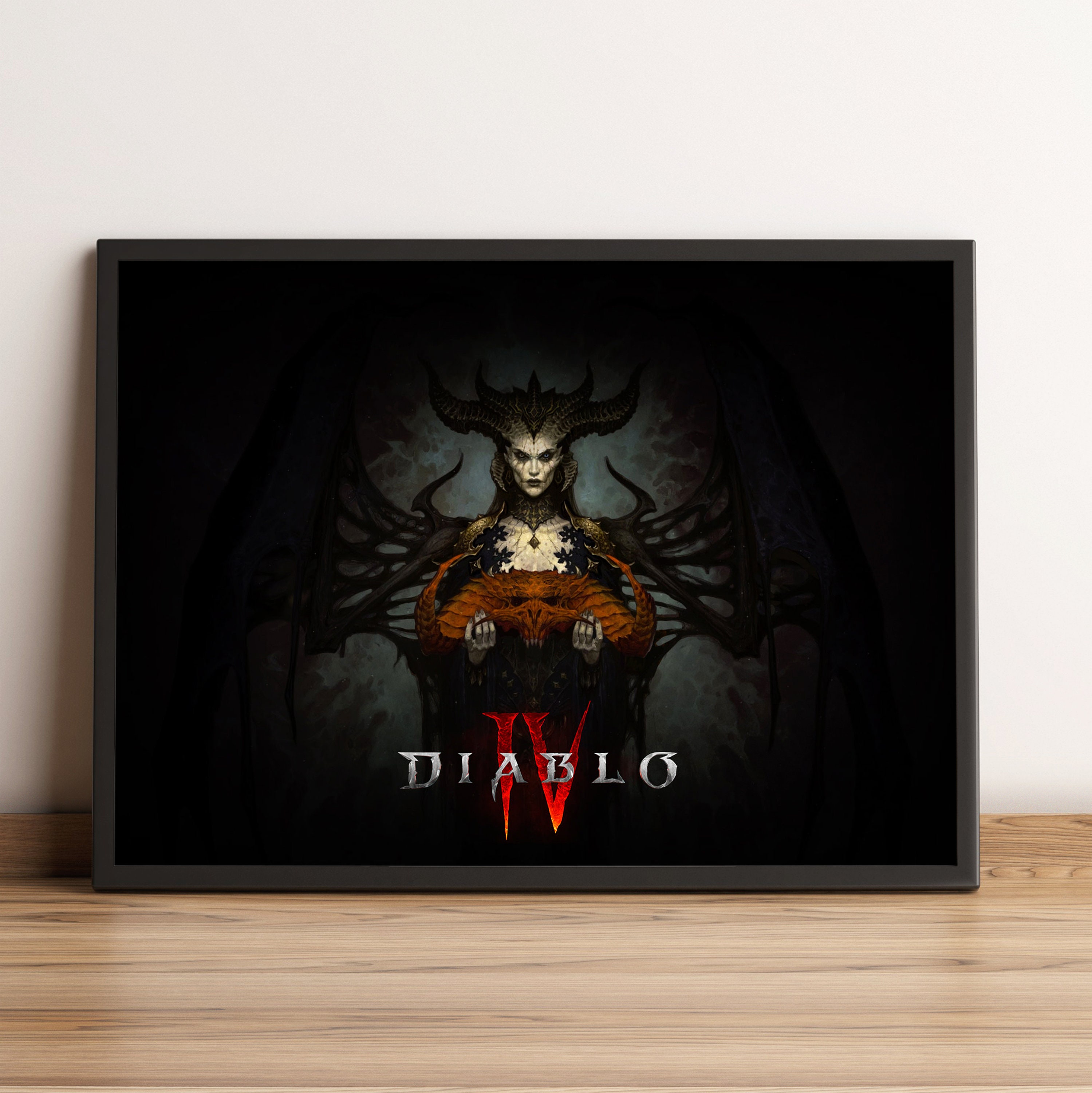 Diablo Poster, Daughter of Hatred Wall Art, Game Print, Best Gift for ...