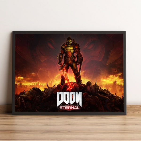 Doom Eternal Poster Print - Etsy