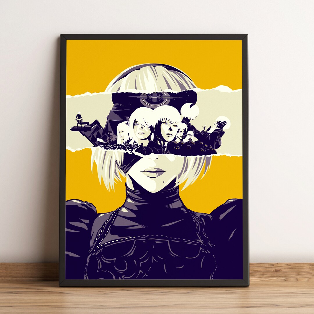 Nier Automata Poster Yorha Wall Art Game Print Best Gift - Etsy